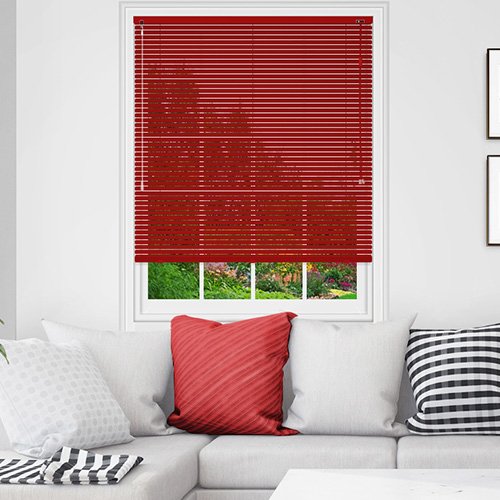 Red Window Blinds -Add a Touch of Warmth & Comfort with Red Blinds ...