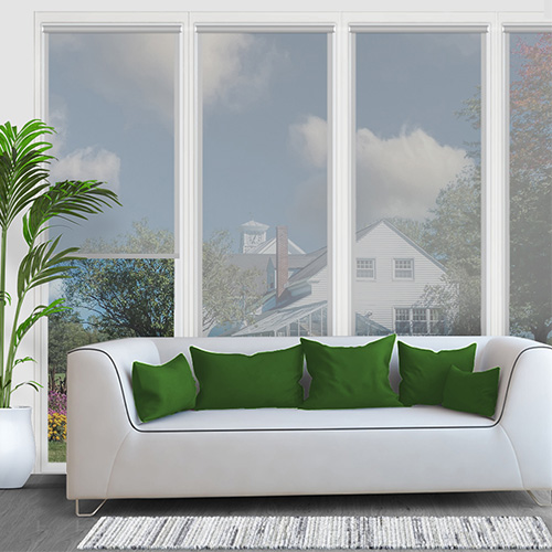 Sheer Light Grey Roller Shade Conservatory Blind