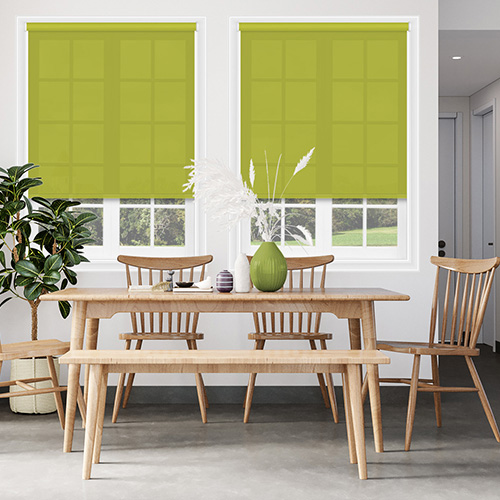 Splash Vine Prime Light Green Roller Blind