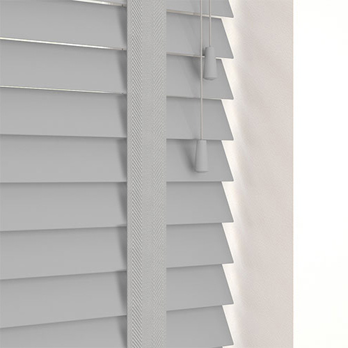 50mm Mission & Lunar Tape - Wooden Blind, Fauxwood