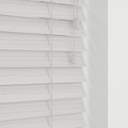 Native Off White 50mm Fauxwood Blind | Blinds4UK